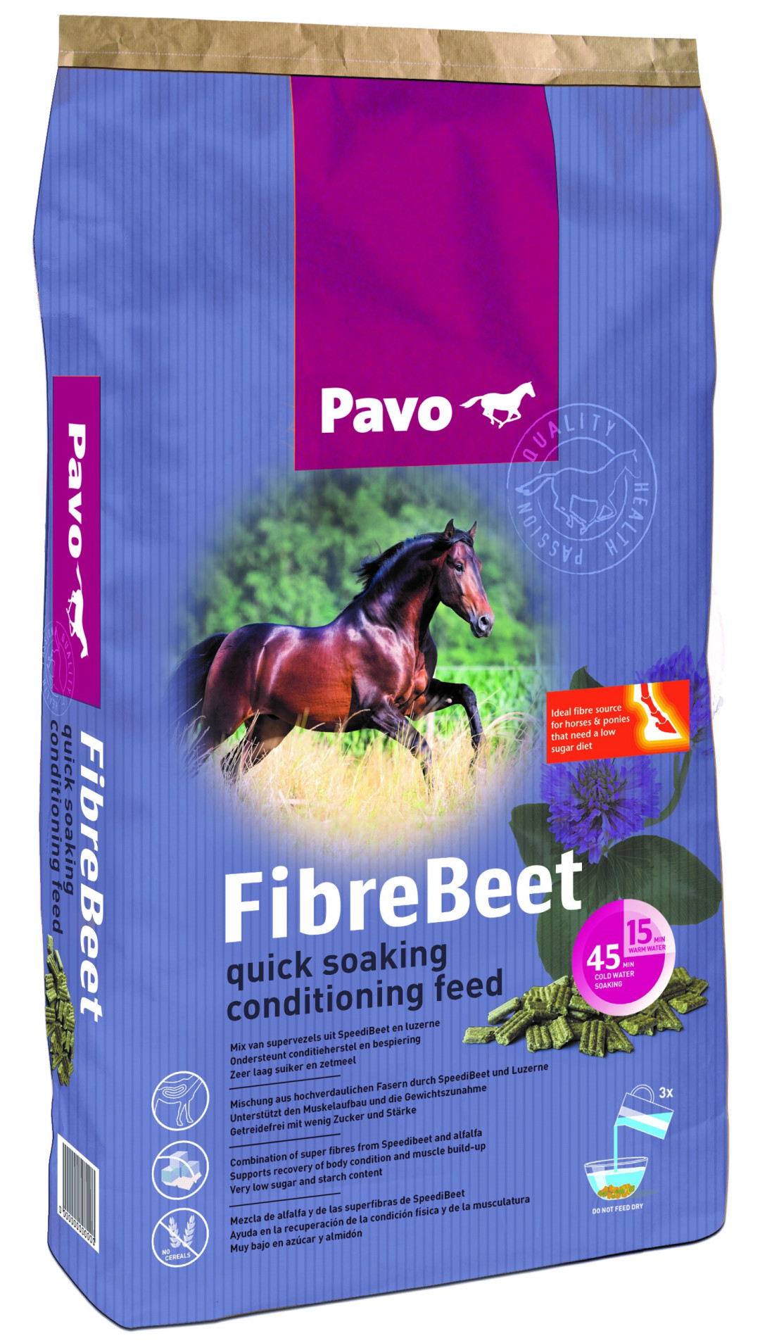 Pavo FibreBeet 15 kg | Willemse Dierenvoeders