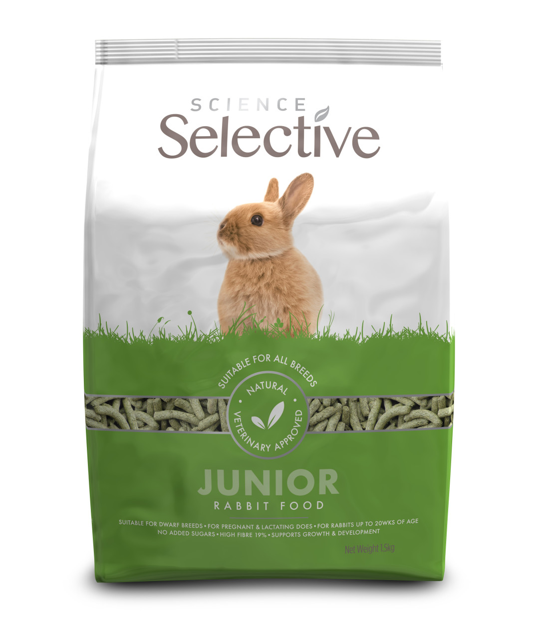 Supreme Science Selective Rabbit Junior 1,5 kg | De Boer Dier & Ruiter