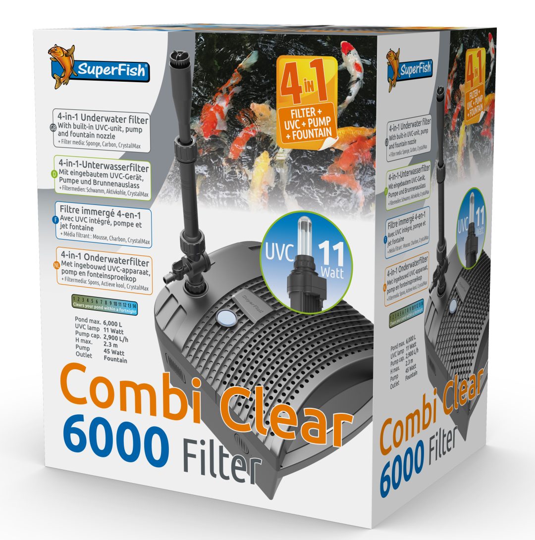 SuperFish Combi Clear 6000 Filter | Brandhof Dier & Ruiter